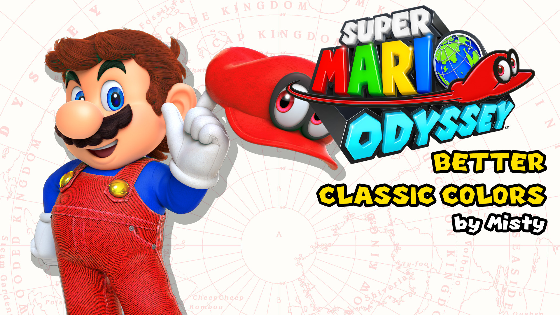Better Classic Colors Mod for Super Mario Odyssey | SMO Mods