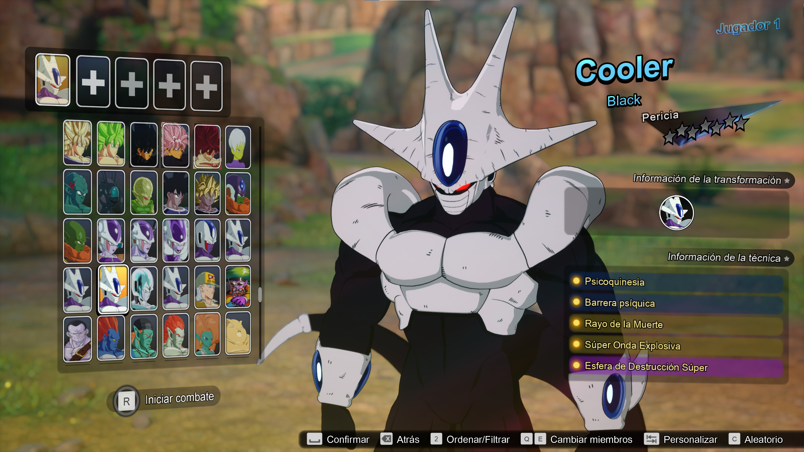 Cooler Forms (New slots Characters)(1-2-3-G-B) Mod for Dragon Ball ...