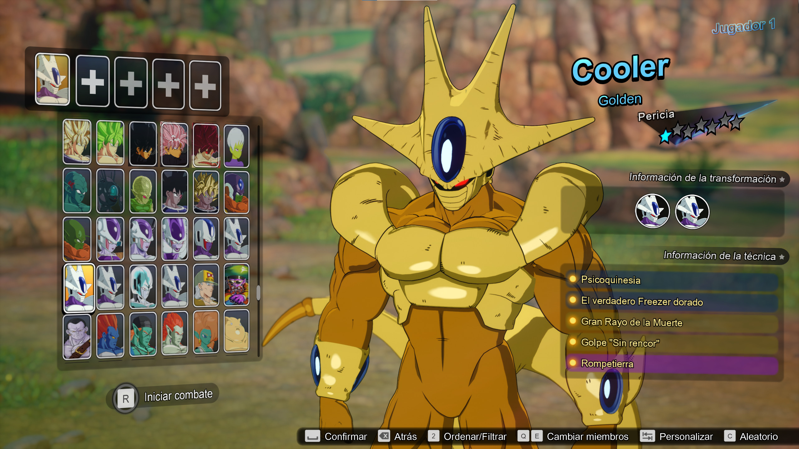 Cooler Forms (New slots Characters)(1-2-3-G-B) Mod for Dragon Ball ...