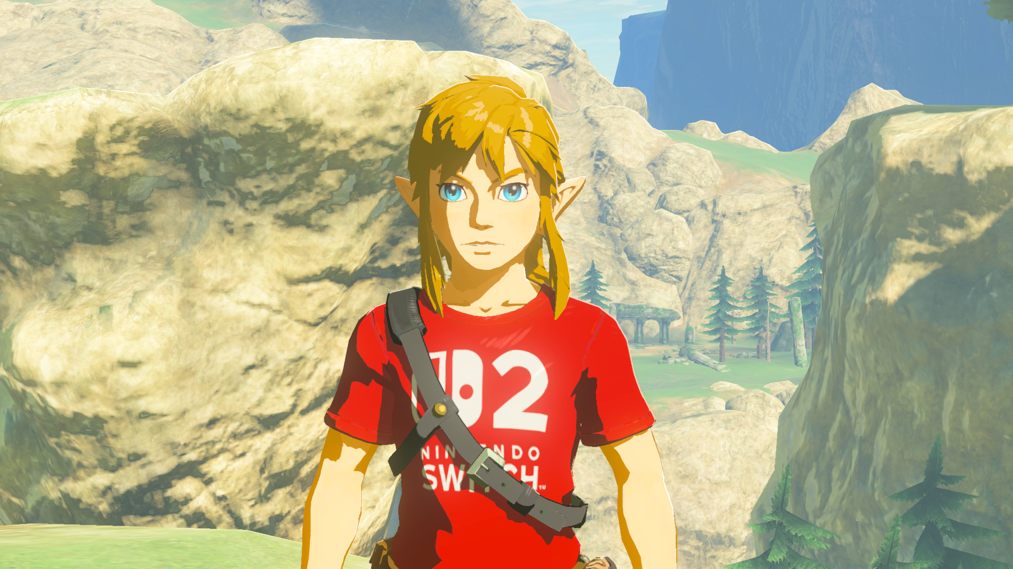 Nintendo Switch 2 Shirt Mod for The Legend of Zelda: Breath of the Wild ...