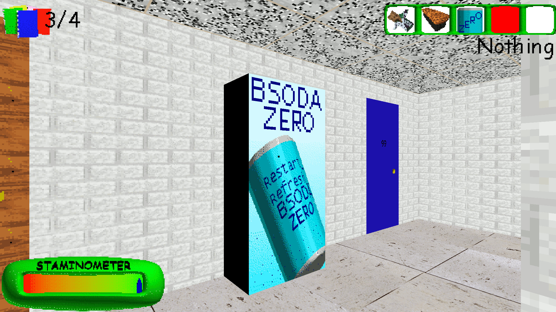 (0.10.X) BSODA Zero over Diet BSODA Mod for Baldi's Basics | Baldi Mods