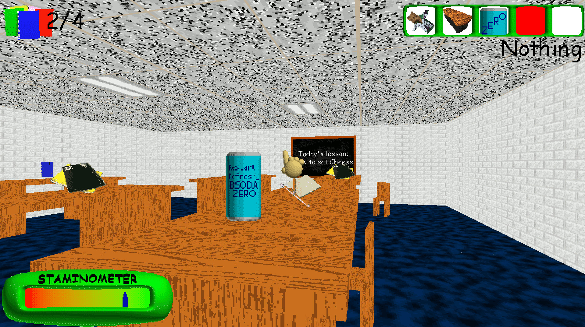 (0.10.X) BSODA Zero over Diet BSODA Mod for Baldi's Basics | Baldi Mods