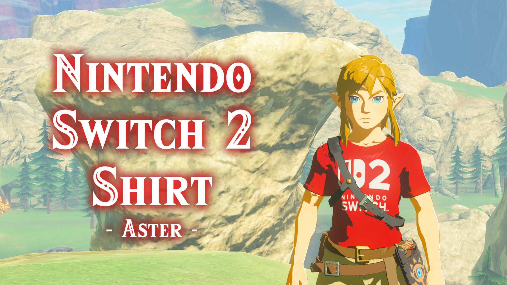 Nintendo Switch 2 Shirt Mod for The Legend of Zelda: Breath of the Wild ...