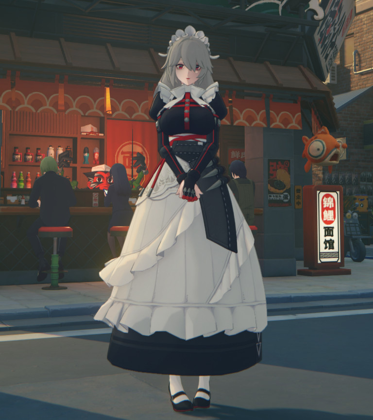 Spooky Pale Rina Mod for Zenless Zone Zero | ZZZ Mods