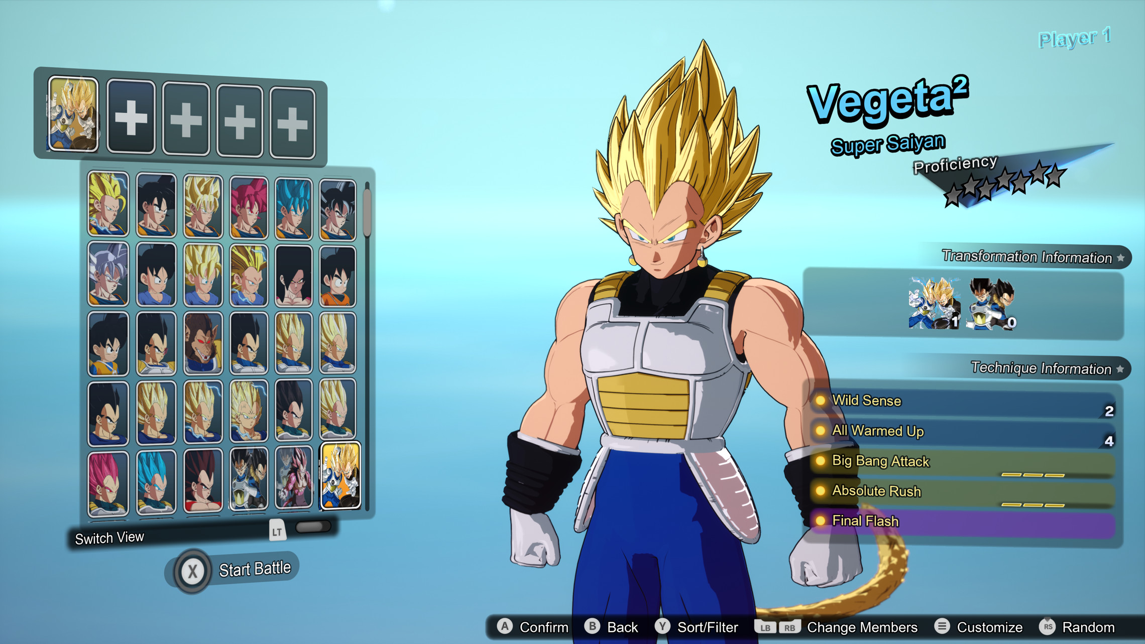 SDBH Vegeta² (CC and Xeno Vegeta Fusion) Mod for Dragon Ball: Sparking ...