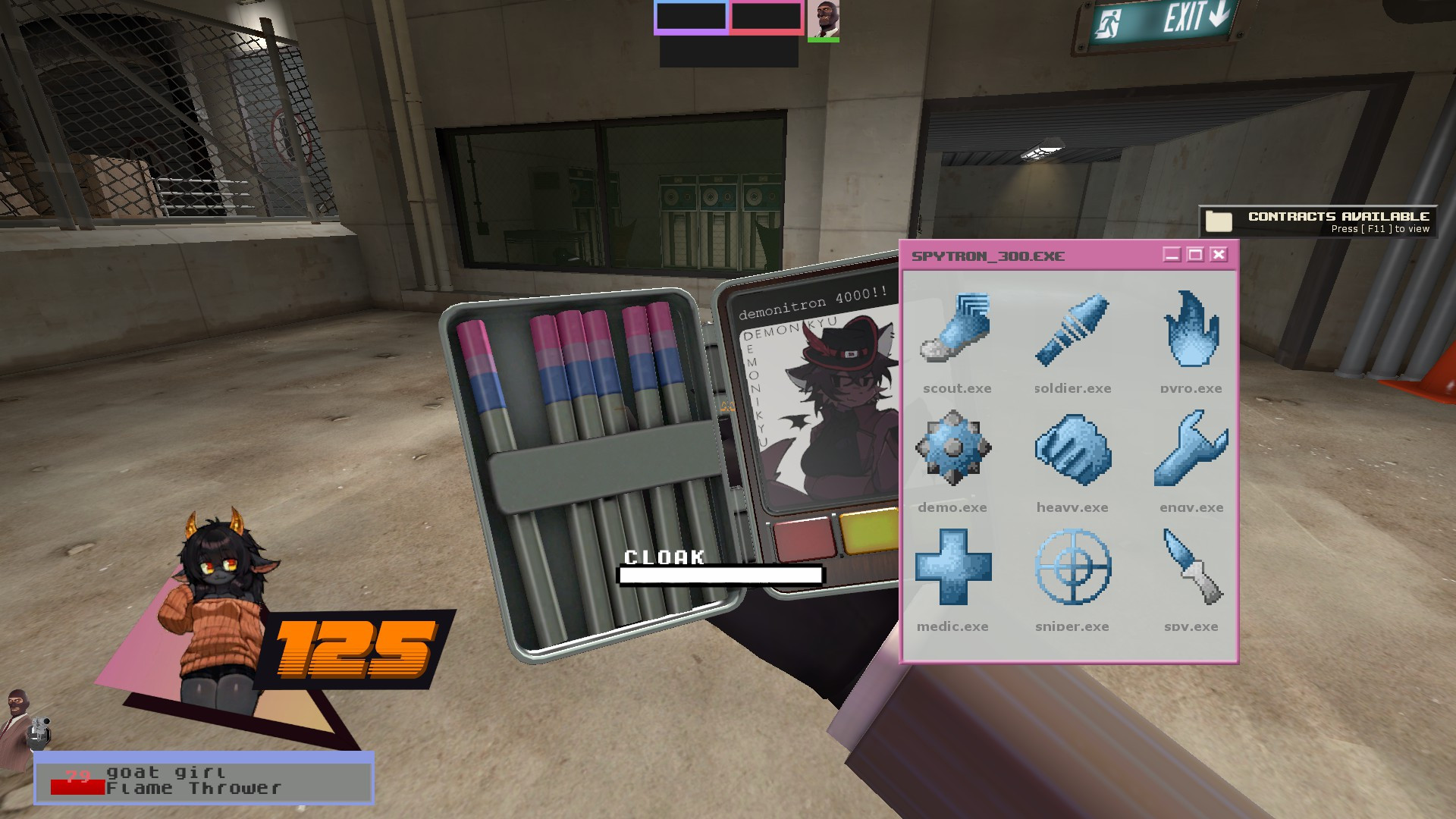 demoni disguise case!! Mod for Team Fortress 2 | TF2 Mods