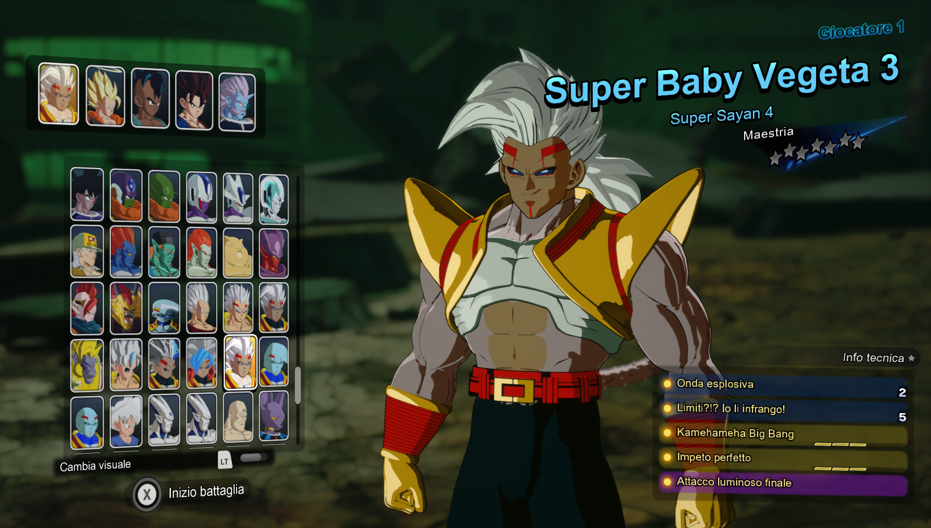 Baby Vegeta GT (Overhaul) - Sol Invictus 74 Mod for Dragon Ball: Sparking! ZERO | DBSZ Mods