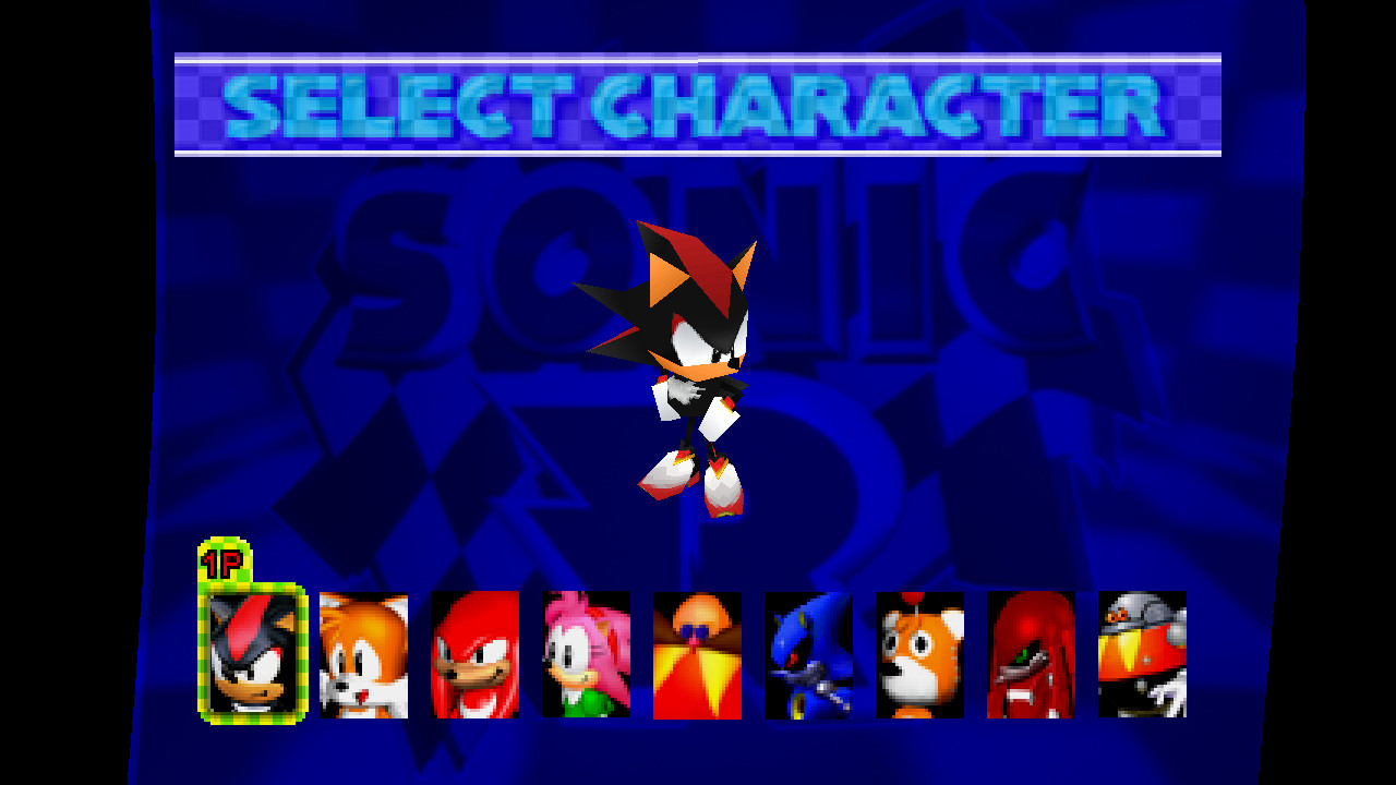 Shadow the Hedgehog Mod for Sonic R | SR Mods