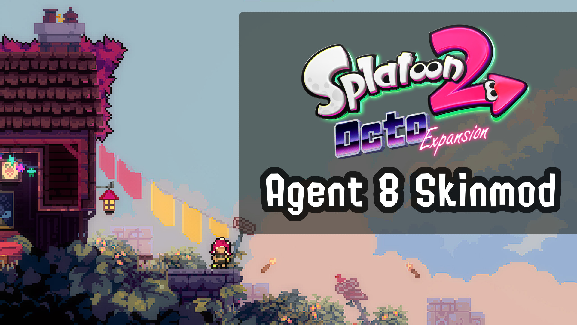 Splatoon Agent 8 Skinmod Mod for Celeste | Celeste Mods