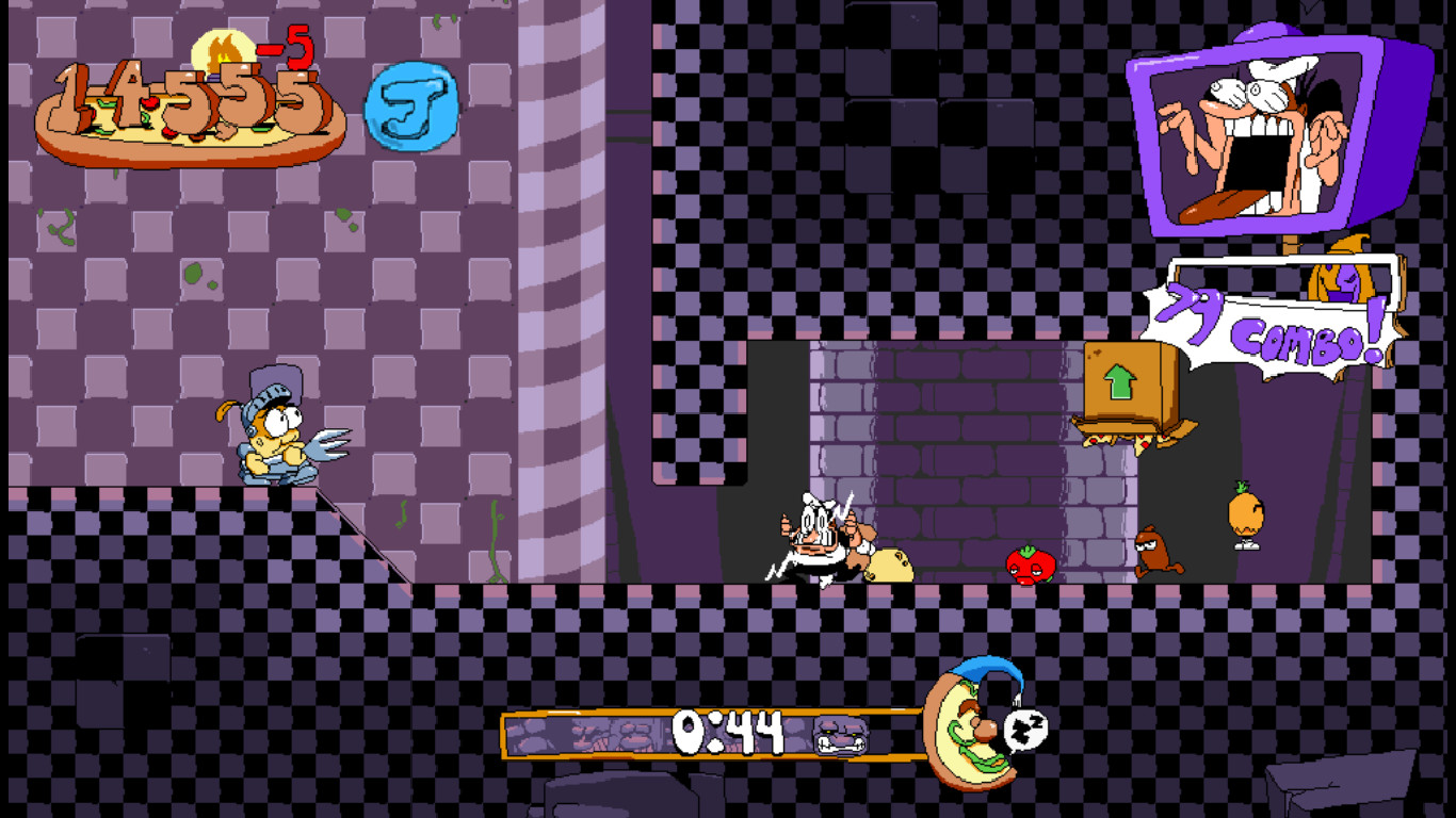 Rank J Over P Mod for Pizza Tower | PT Mods