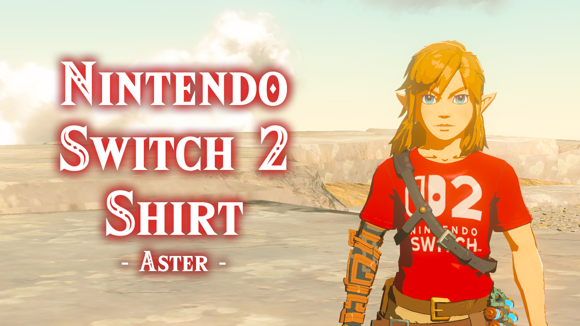 Nintendo Switch 2 Shirt Mod for The Legend of Zelda: Tears of the ...