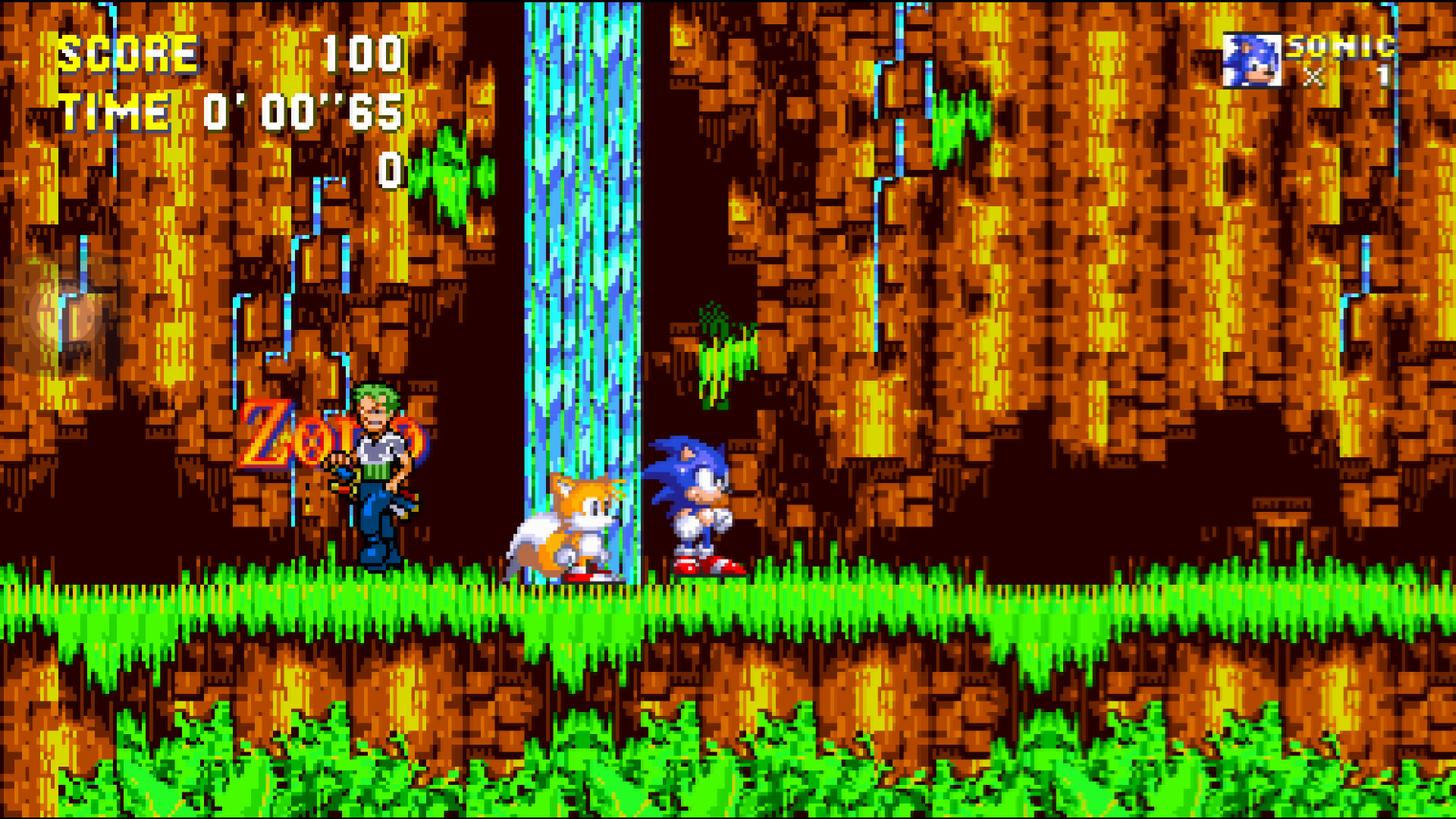 Zoro over mefiles Mod for Sonic 3 A.I.R. | S3AIR Mods