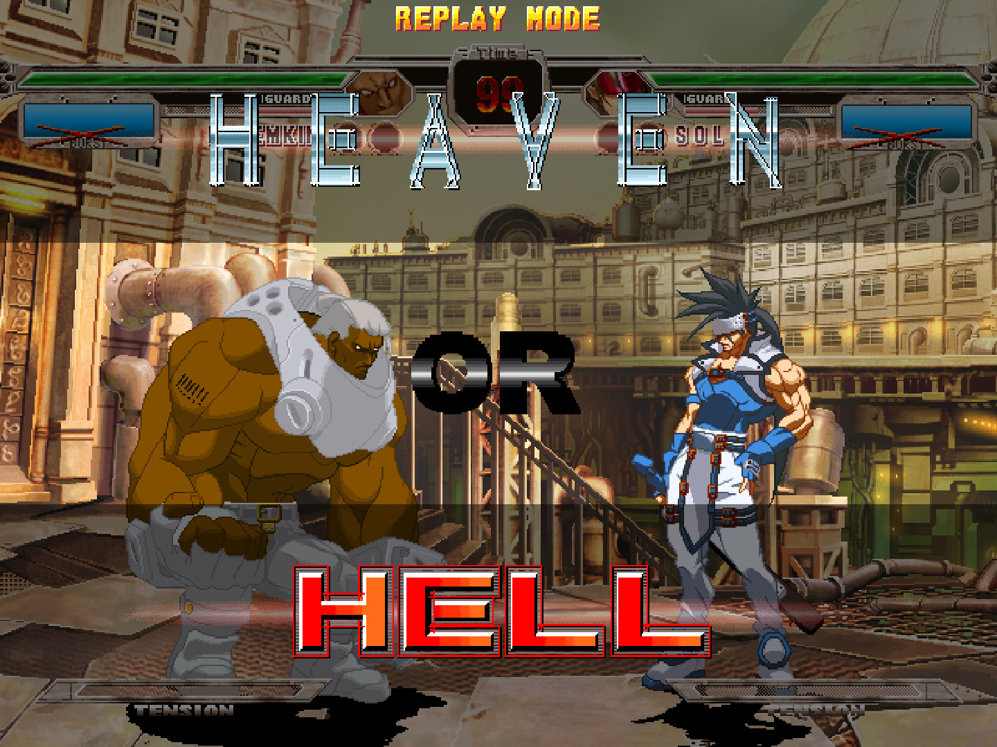 Guilty Gear X Style UI Mod for Guilty Gear XX Accent Core Plus R ...