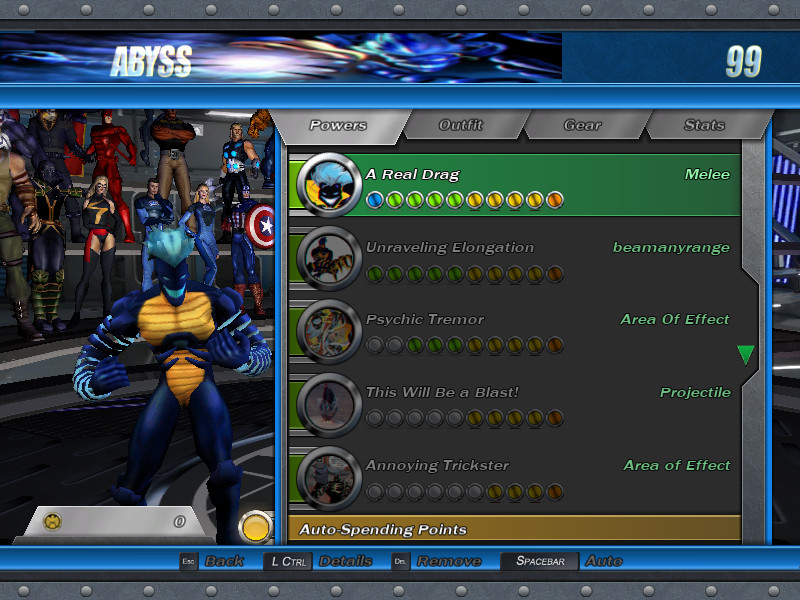 Abyss (Nils Styger)- (Marvel Comics) Mod for Marvel: Ultimate Alliance ...