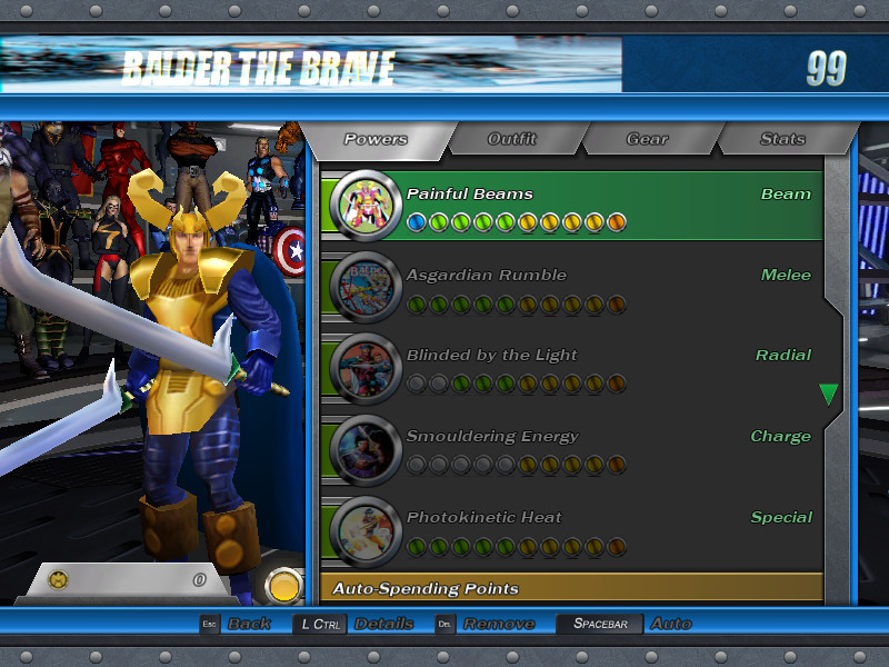 Balder the Brave (Marvel Comics) Mod for Marvel: Ultimate Alliance ...