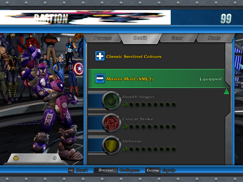 Bastion (Marvel Comics) Mod for Marvel: Ultimate Alliance | MUA Mods