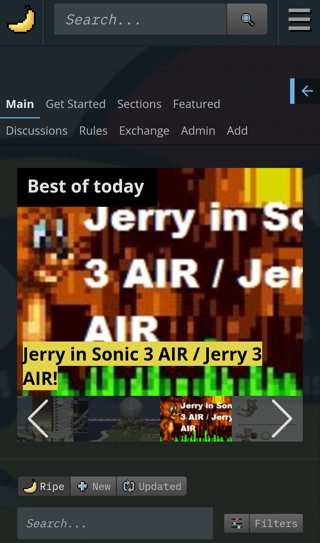 Jerry in Sonic 3 AIR / Jerry 3 AIR! Mod for Sonic 3 A.I.R. | S3AIR Mods