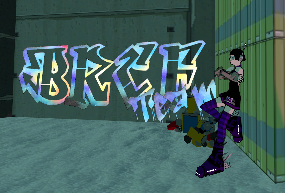 Rhyth (JSRF) Mod for Bomb Rush Cyberfunk | BRC Mods