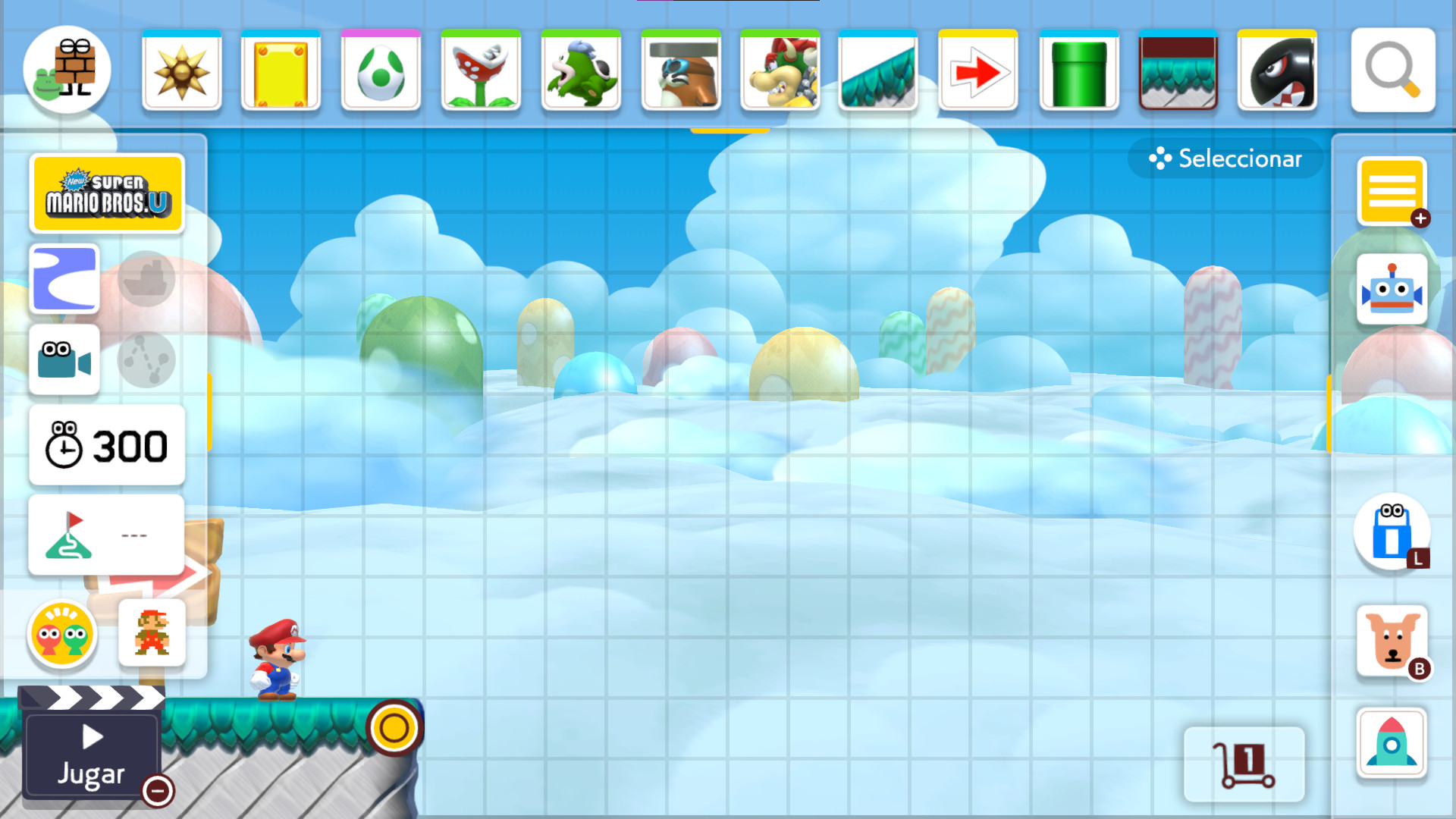 NSMBU Alternative Backgrounds Mod for Super Mario Maker 2 | SMM2 Mods