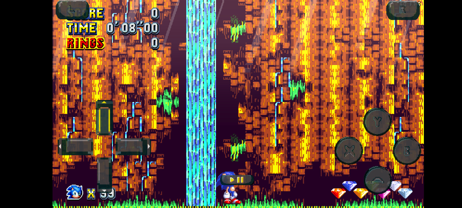 Sonic CD Styled Touch controls Mod for Sonic 3 A.I.R. | S3AIR Mods