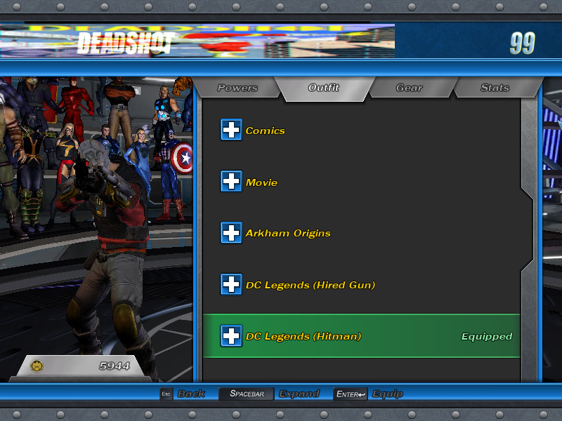 Deadshot (DC Comics) Mod for Marvel: Ultimate Alliance | MUA Mods