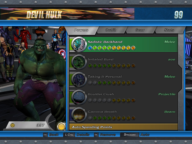 Devil Hulk (Marvel Comics) Mod for Marvel: Ultimate Alliance | MUA Mods