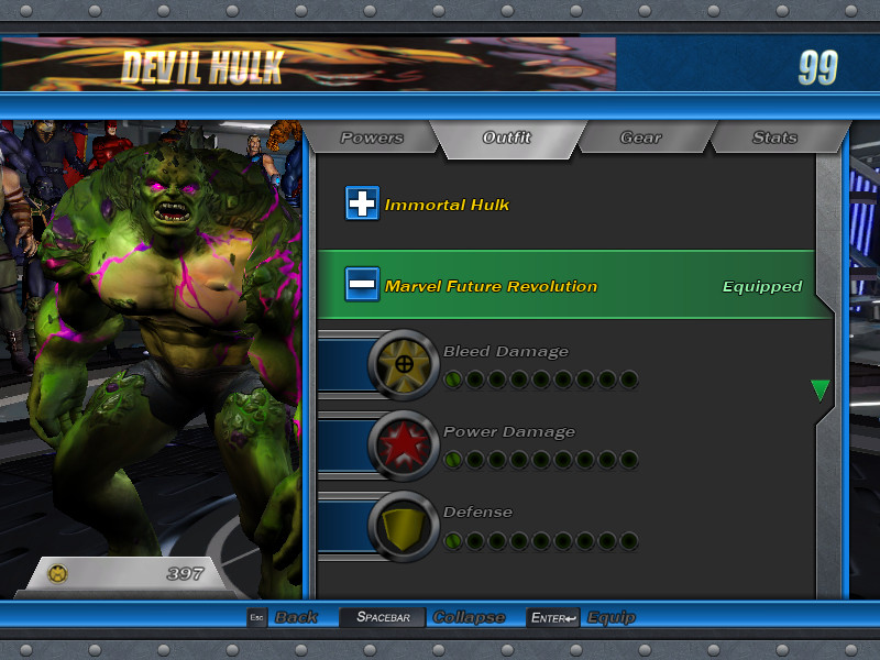 Devil Hulk (Marvel Comics) Mod for Marvel: Ultimate Alliance | MUA Mods