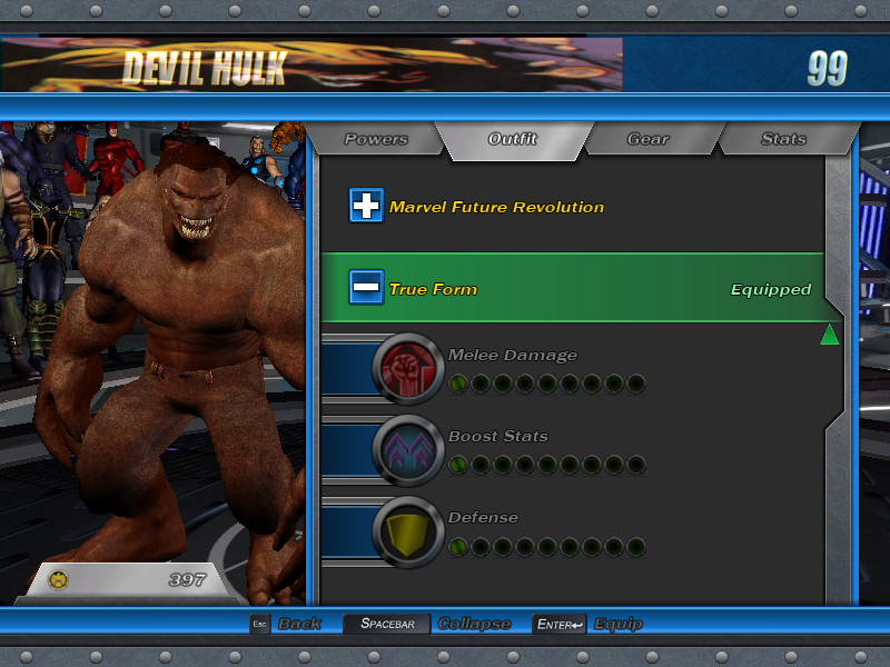 Devil Hulk (Marvel Comics) Mod for Marvel: Ultimate Alliance | MUA Mods