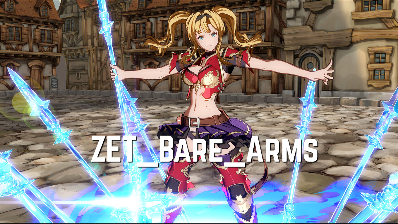 Zeta Bare Arms and Legs Mod for Granblue Fantasy Versus: Rising | GB ...