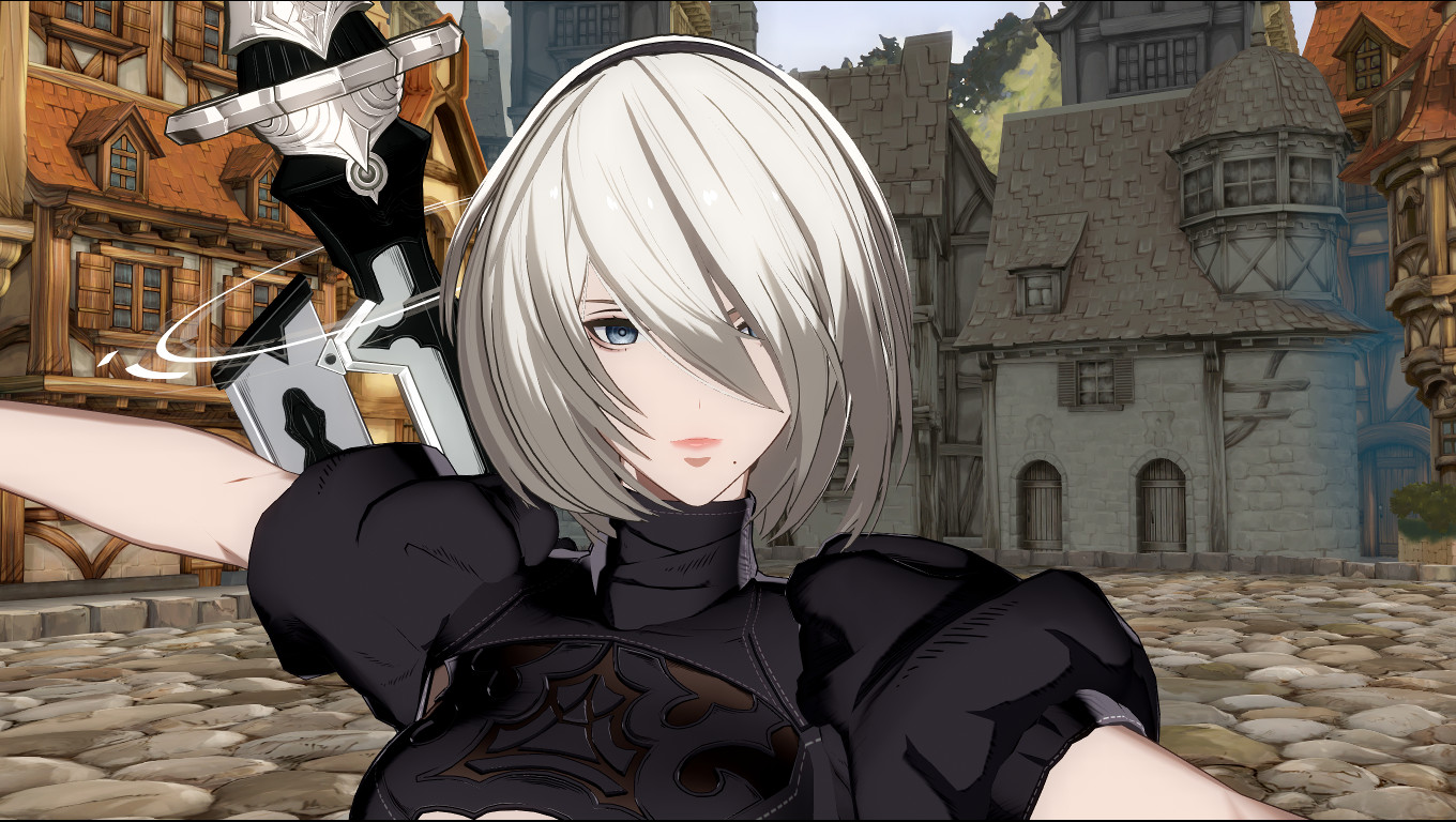 2B Longer Hair Mod for Granblue Fantasy Versus: Rising | GB Rising Mods
