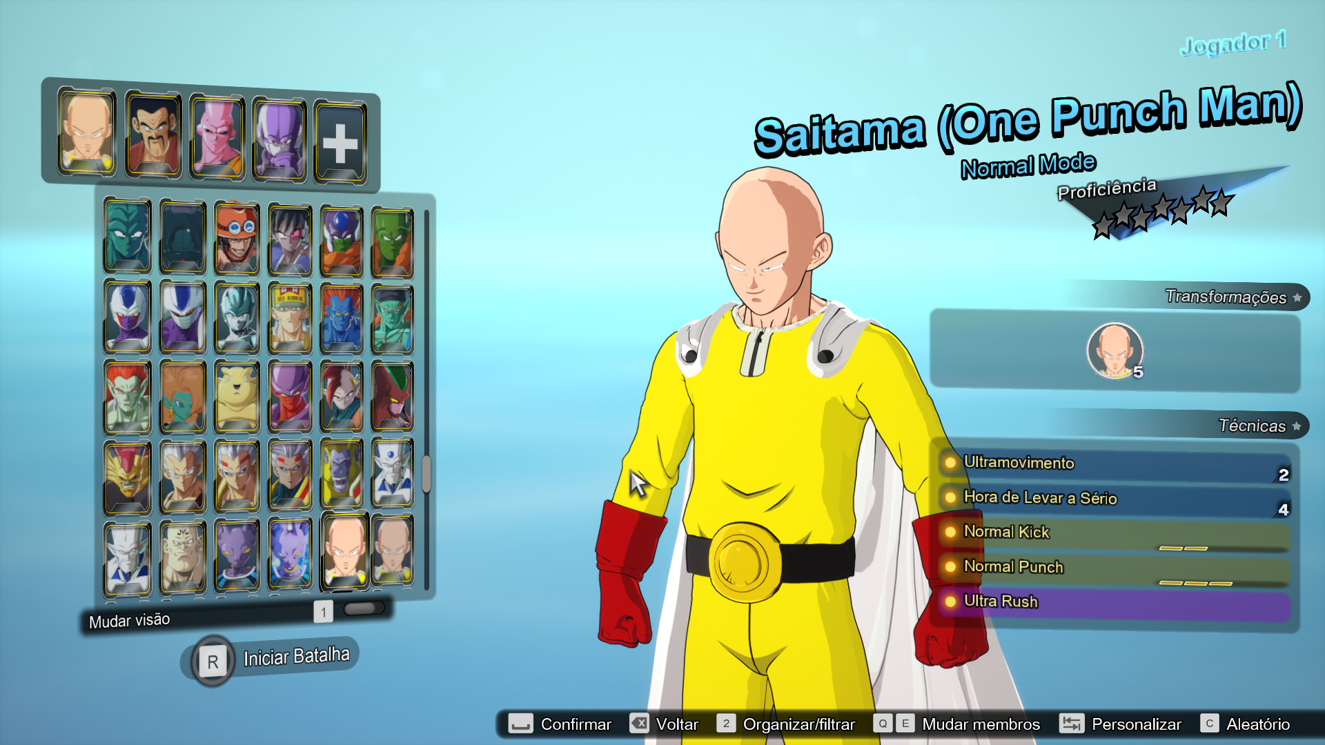 [New Slot] Saitama (One Punch Man) v2 Mod for Dragon Ball: Sparking ...