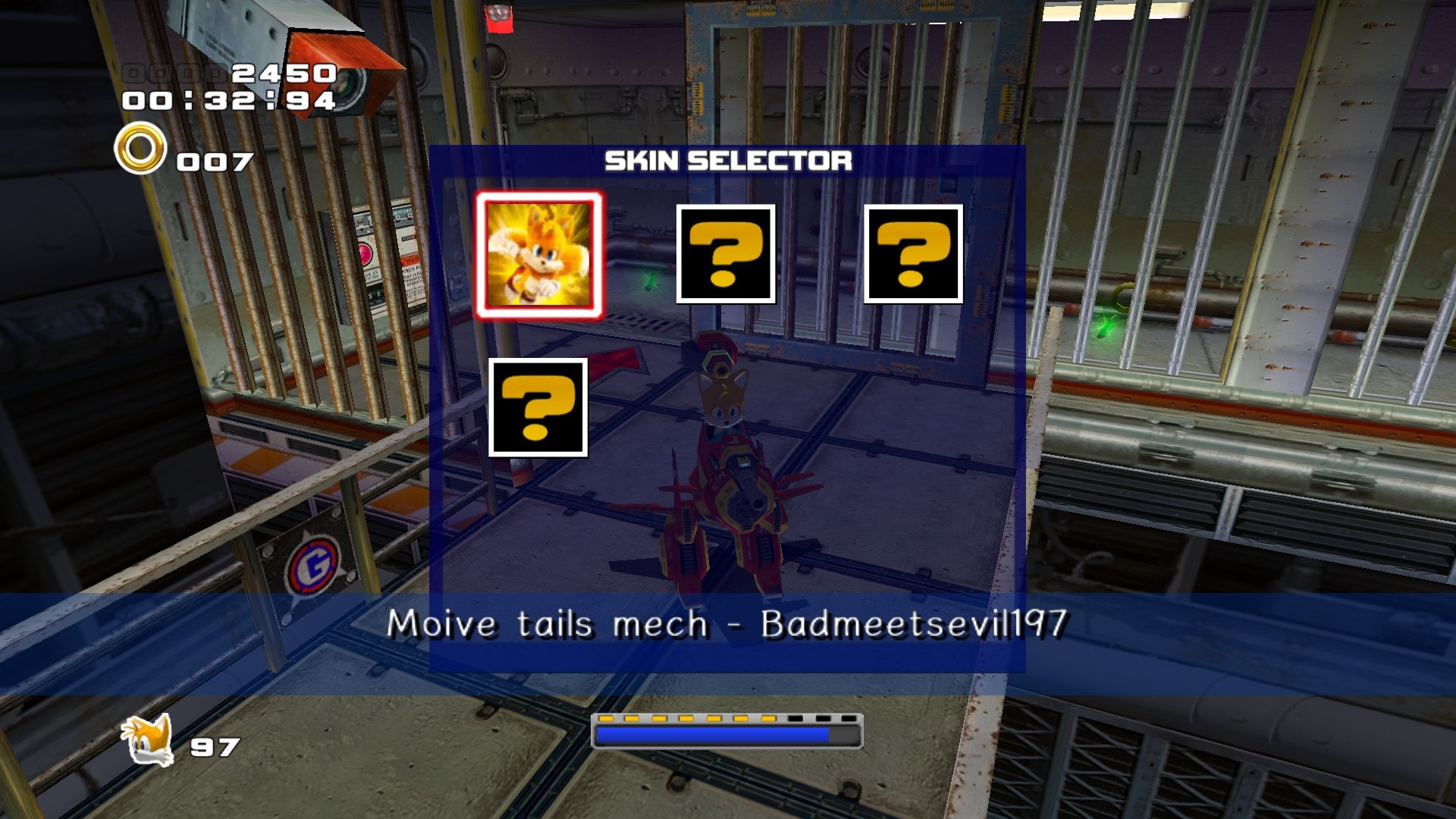 Movie Tails Mod for Sonic Adventure 2 | SA2 Mods