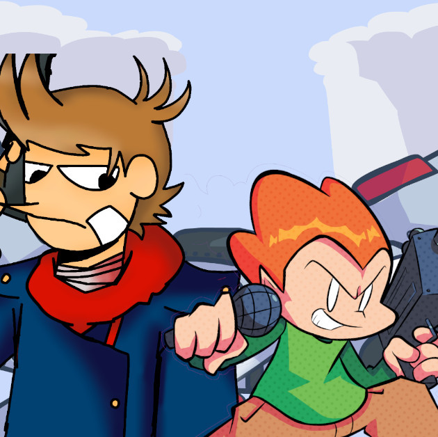 Guns Pico Mix but Tord Sings It Mod for Friday Night Funkin' | FNF Mods