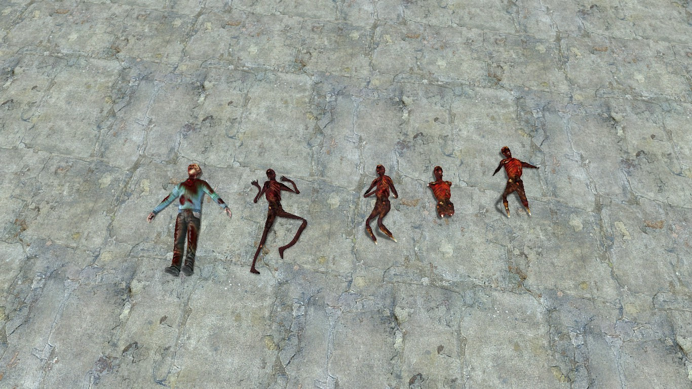 [SENSITIVE CONTENT] Rtbr Corpse Mod for Half-Life 2 | HL2 Mods