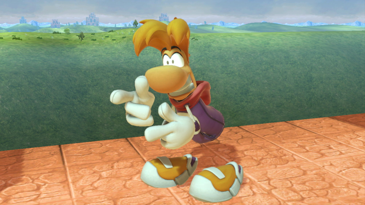 Rayman (Mario + Rabbids: Sparks of Hope) Mod for Super Smash Bros ...