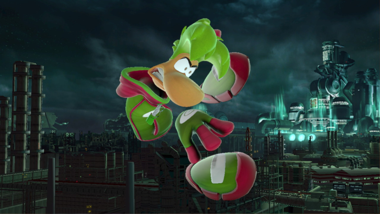 Rayman (Mario + Rabbids: Sparks of Hope) Mod for Super Smash Bros ...