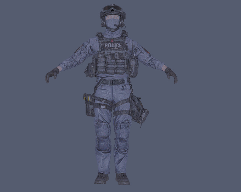 CoDMW CTSFO Police CT Package Mod for Counter-Strike: Source | CS:S Mods