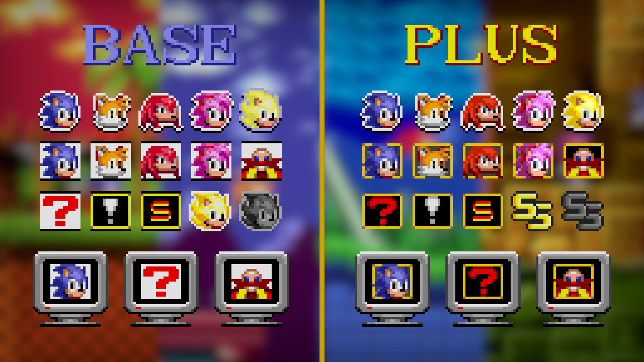 CD-esque Life HUD Mod for Sonic the Hedgehog Forever | S1F Mods