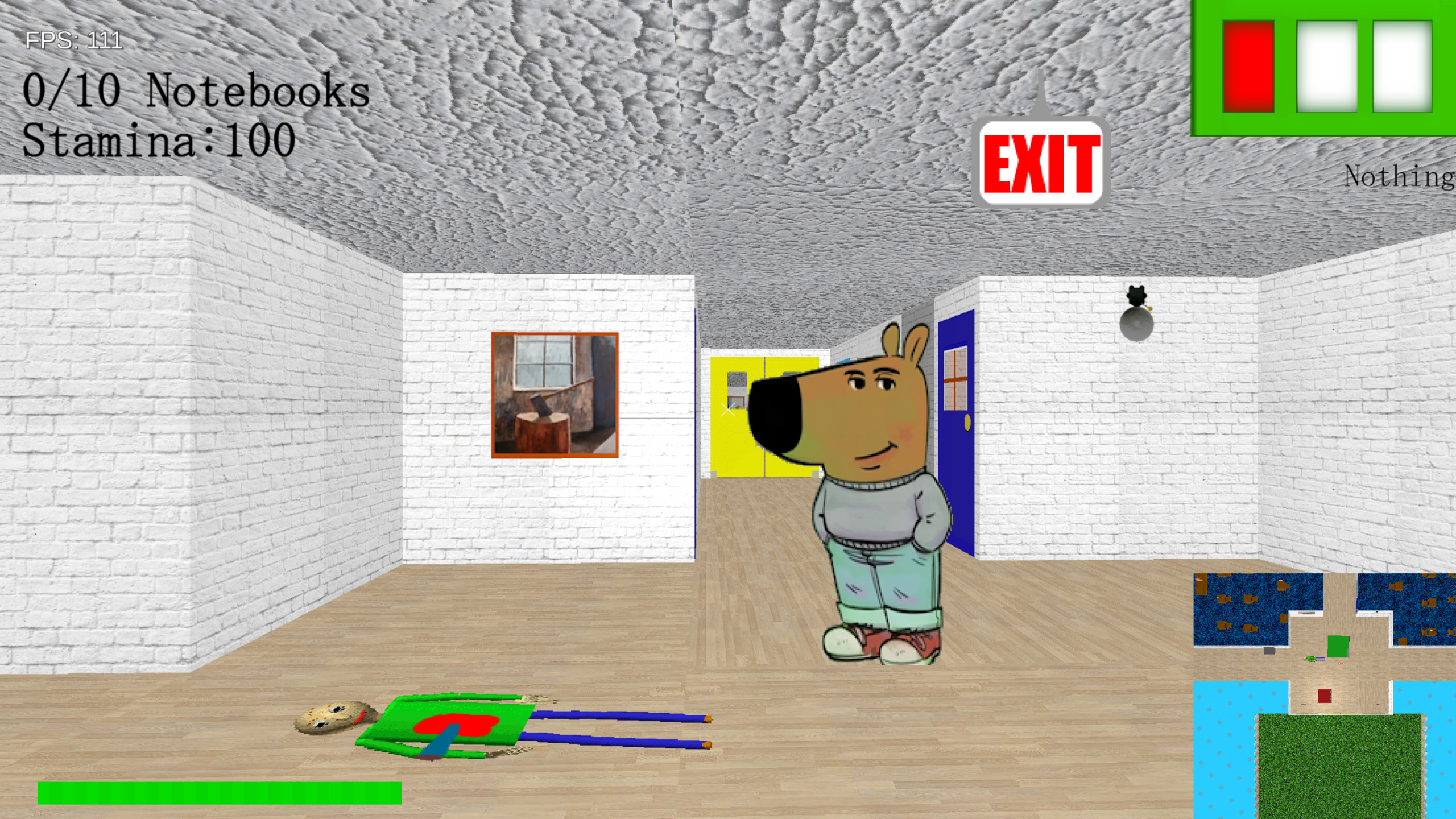 Chill guy kills Baldi - CHAPTER 2 - BAEiaFSR Mod Mod for Baldi's Basics ...