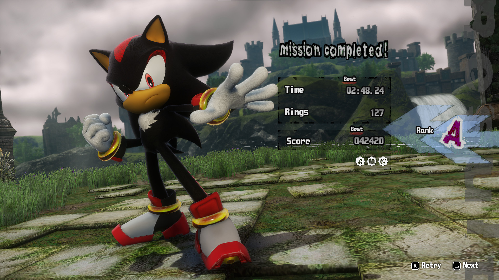 Shadow 2005 GUI Mod for Shadow Generations | SXSGShadow Mods