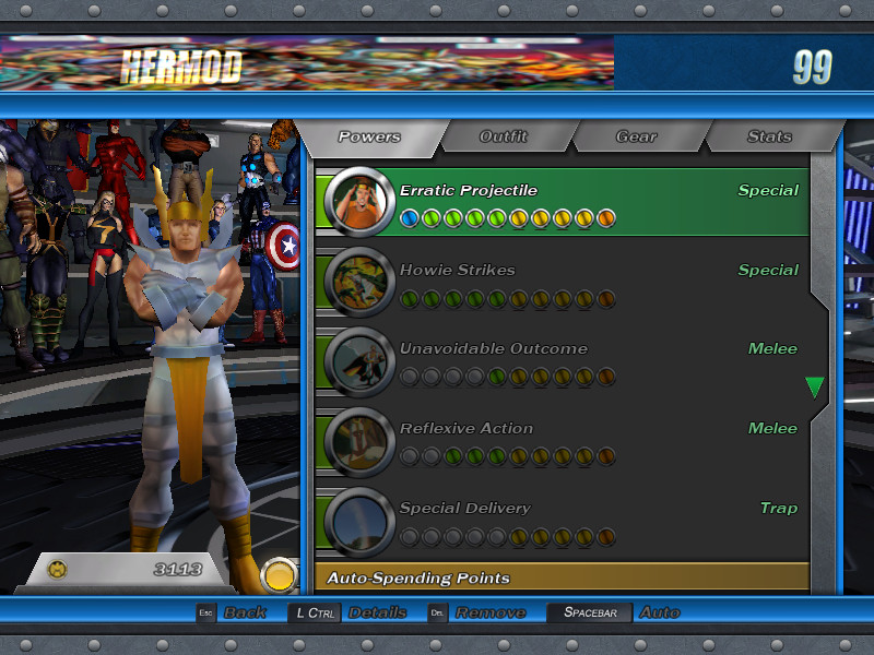 Hermod (Marvel Comics) Mod for Marvel: Ultimate Alliance | MUA Mods
