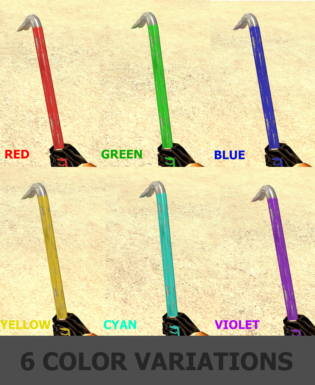 Half Life Source Crowbar HD Mod for Counter-Strike: Source | CS:S Mods