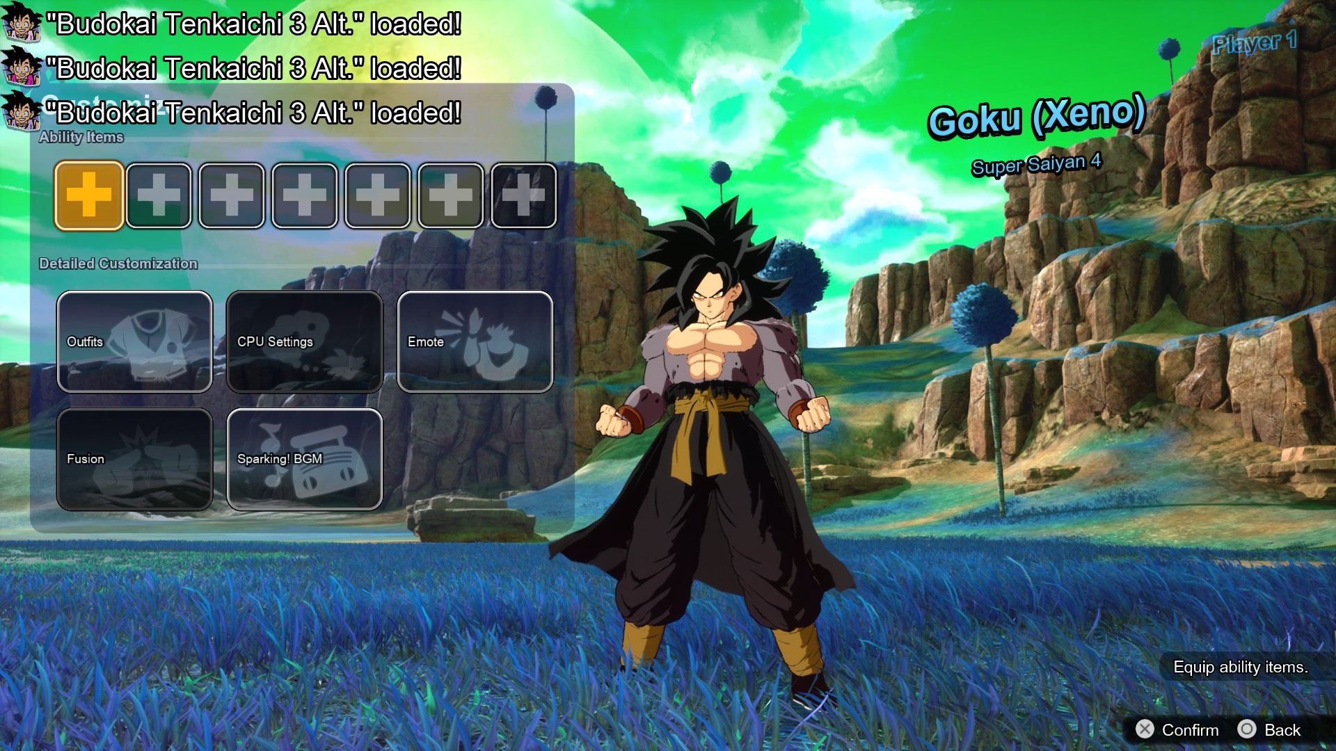 BT3 Recolor for Modded SSJ4 Gokus Mod for Dragon Ball: Sparking! ZERO ...