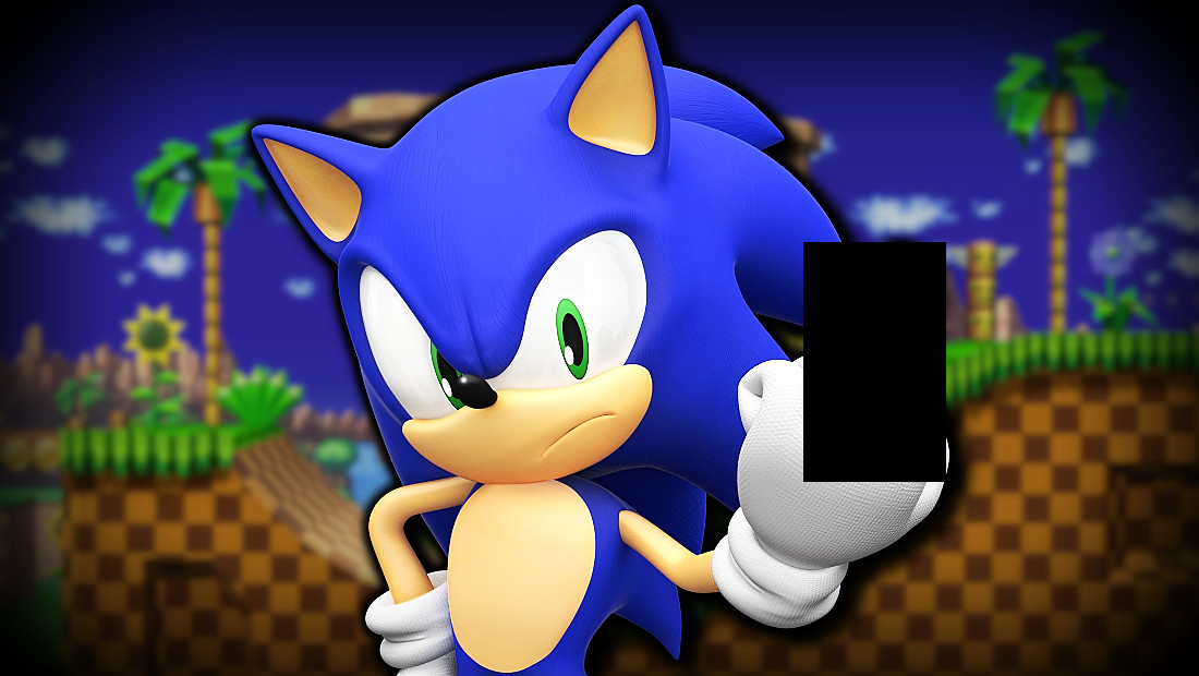 [SENSITIVE CONTENT] Sonic Middle Finger UI Mod for Super Smash Bros ...