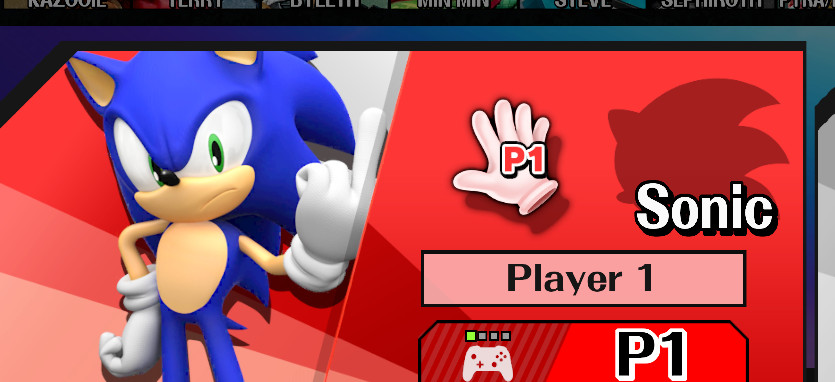 [SENSITIVE CONTENT] Sonic Middle Finger UI Mod for Super Smash Bros ...