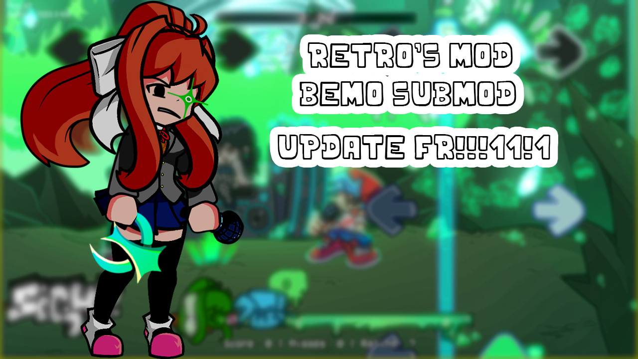 BeMo submod for Retrospecter mod Mod for Friday Night Funkin' | FNF Mods