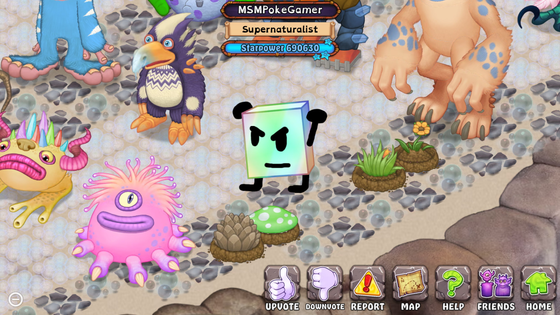 BLOCKY OVER NOGGIN Mod for My Singing Monsters | MSM Mods