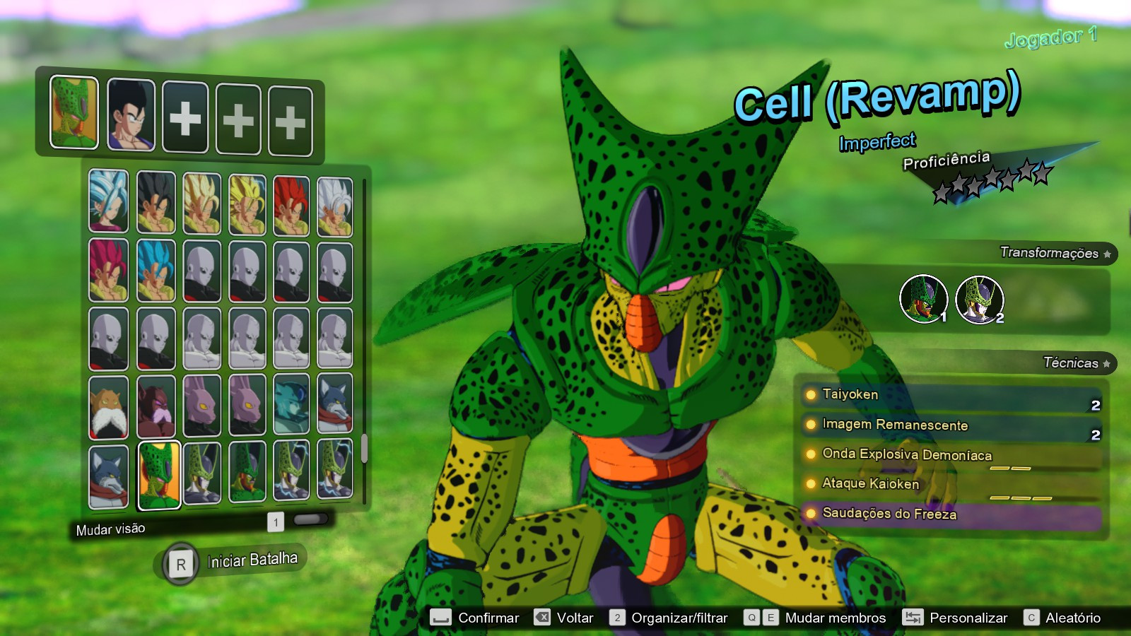 [New Slot] Cell REVAMP Mod for Dragon Ball: Sparking! ZERO | DBSZ Mods