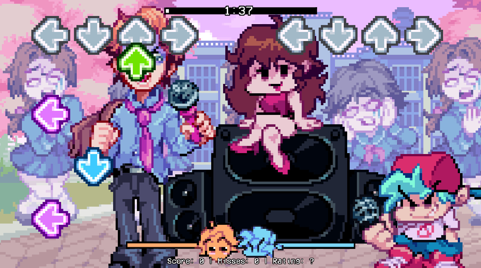 Bobby's Week 6 Stage Recolor Mod for Friday Night Funkin' | FNF Mods