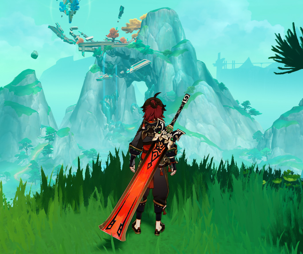 Rainslasher Gaming Recolor Mod for Genshin Impact | GI Mods